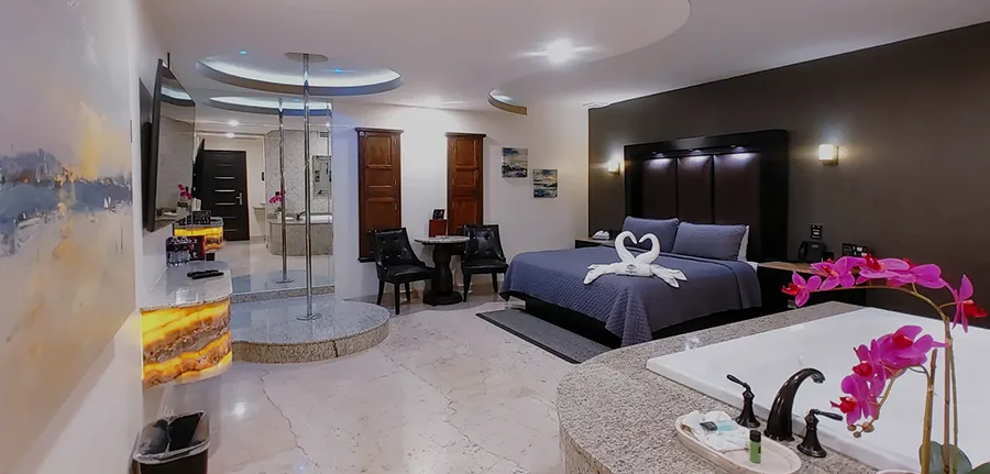 Habitación Jacuzzi VIP Ciudad Juárez - Motel La Cúpula